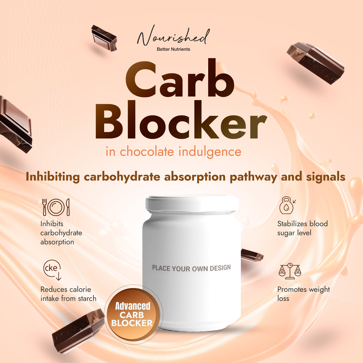Carb Blocker in Chocolate Indulgence – Nourished Asia